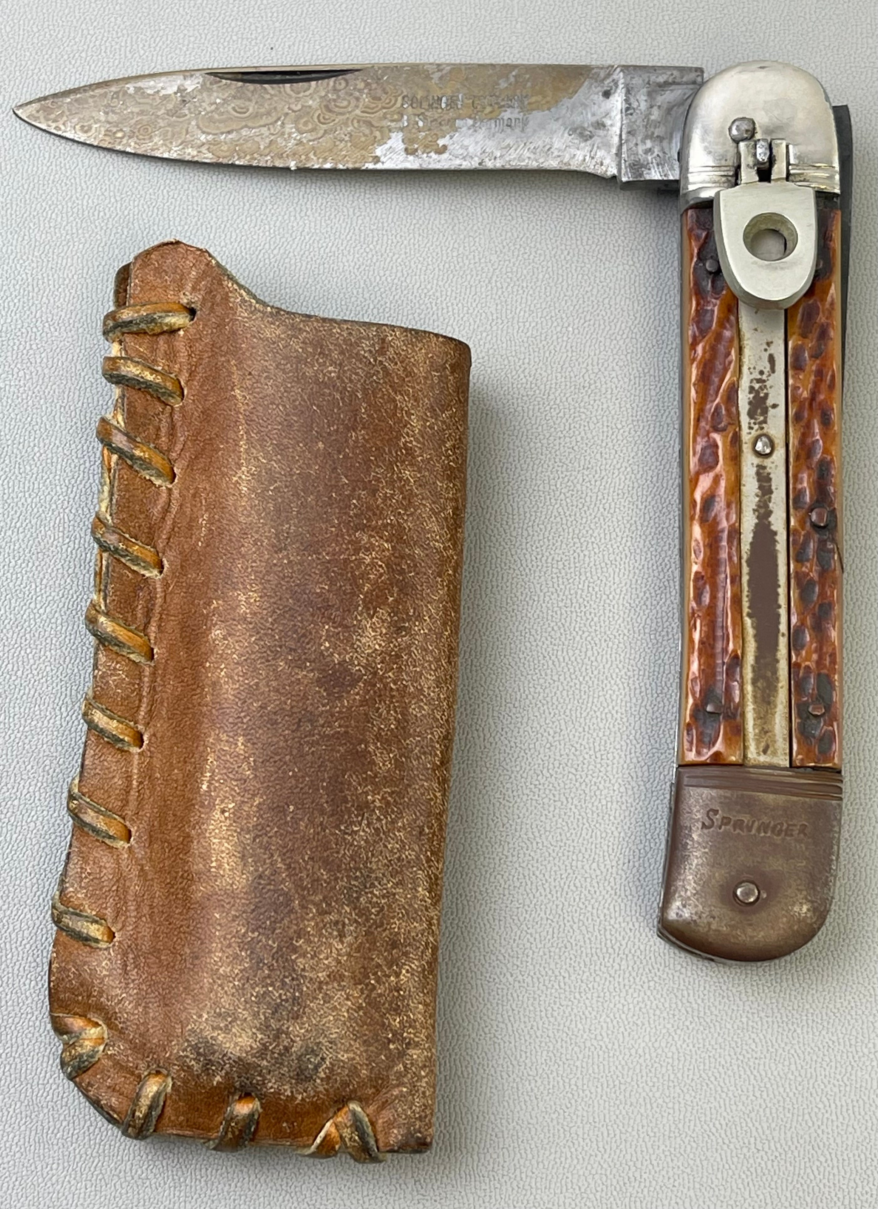 SOLINGEN GERMAN SPRINGER SWITCHBLADE KNIFE – WASATCH PICKERS